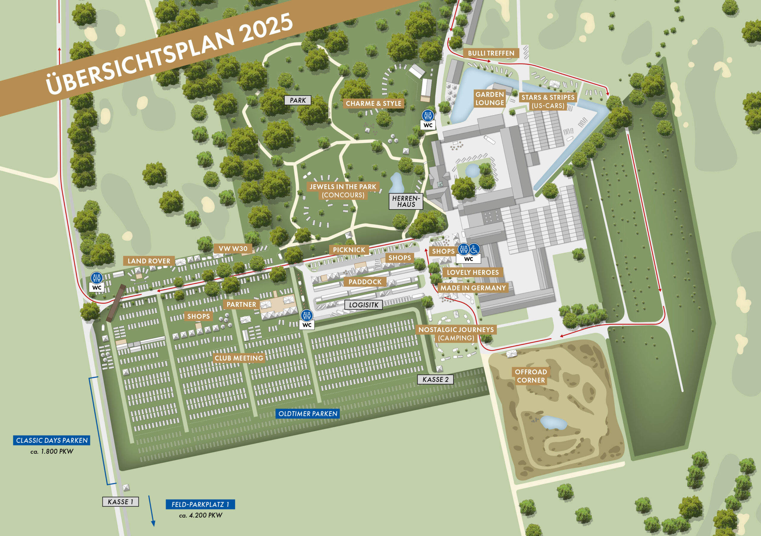 Übersichtsplan - Grand Meeting – The Festival